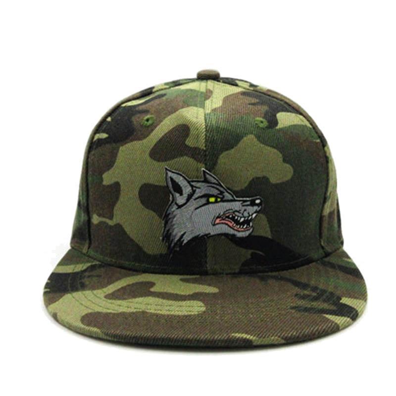 Casquette Loup Militaire & Passion Loup